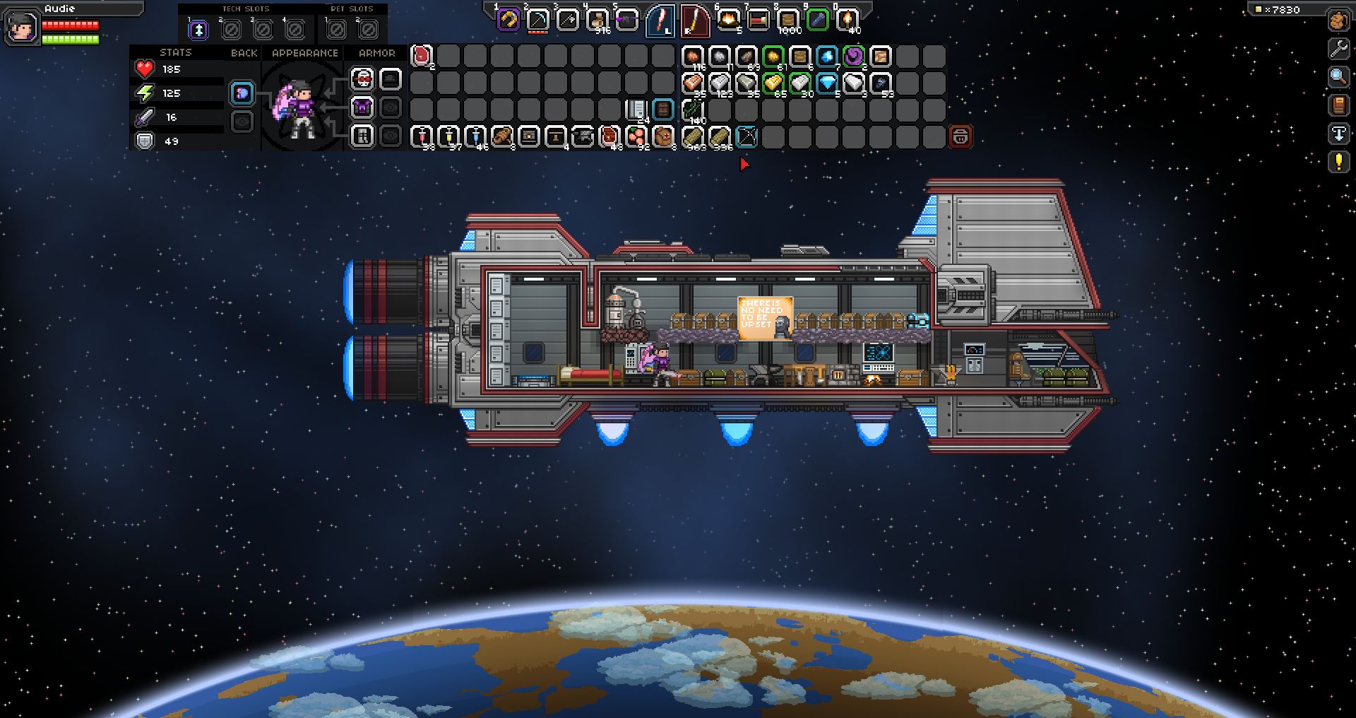 [Suggestion] Less intrusive, Terraria-inspired inventory screen | Scrolller