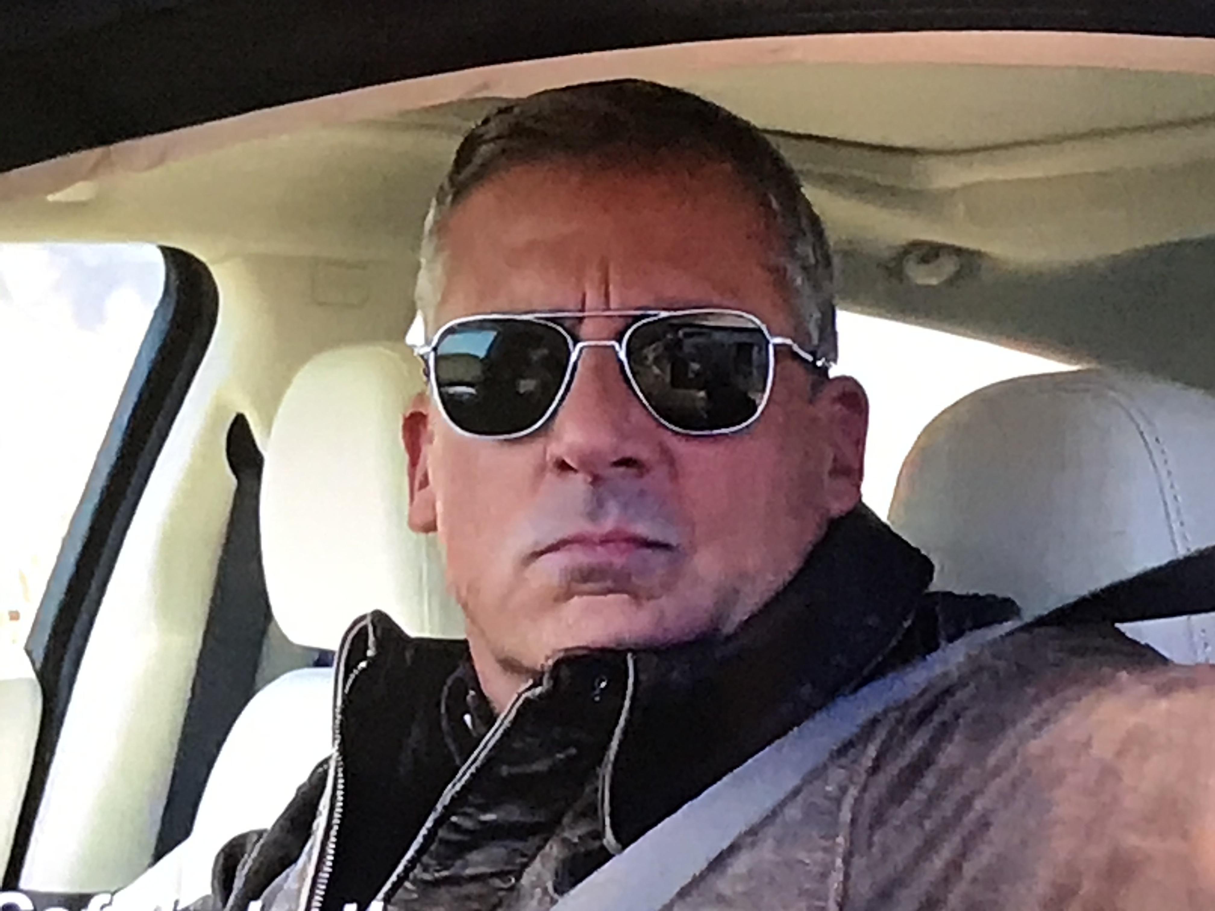 Sunglasses worn by Steve Carell in Space Force | Scrolller