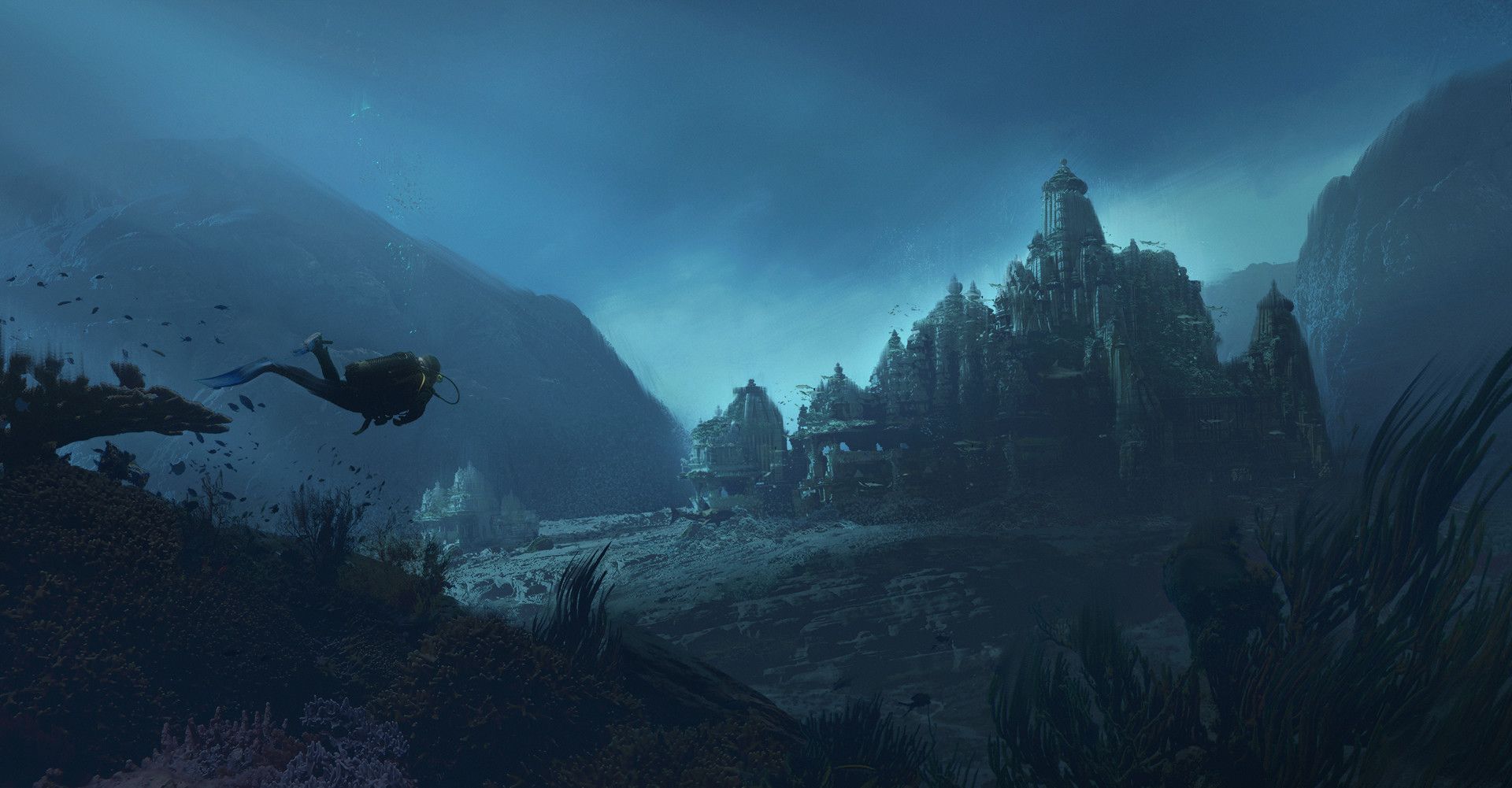 Sunken Temple by Patryk Olkiewicz | Scrolller