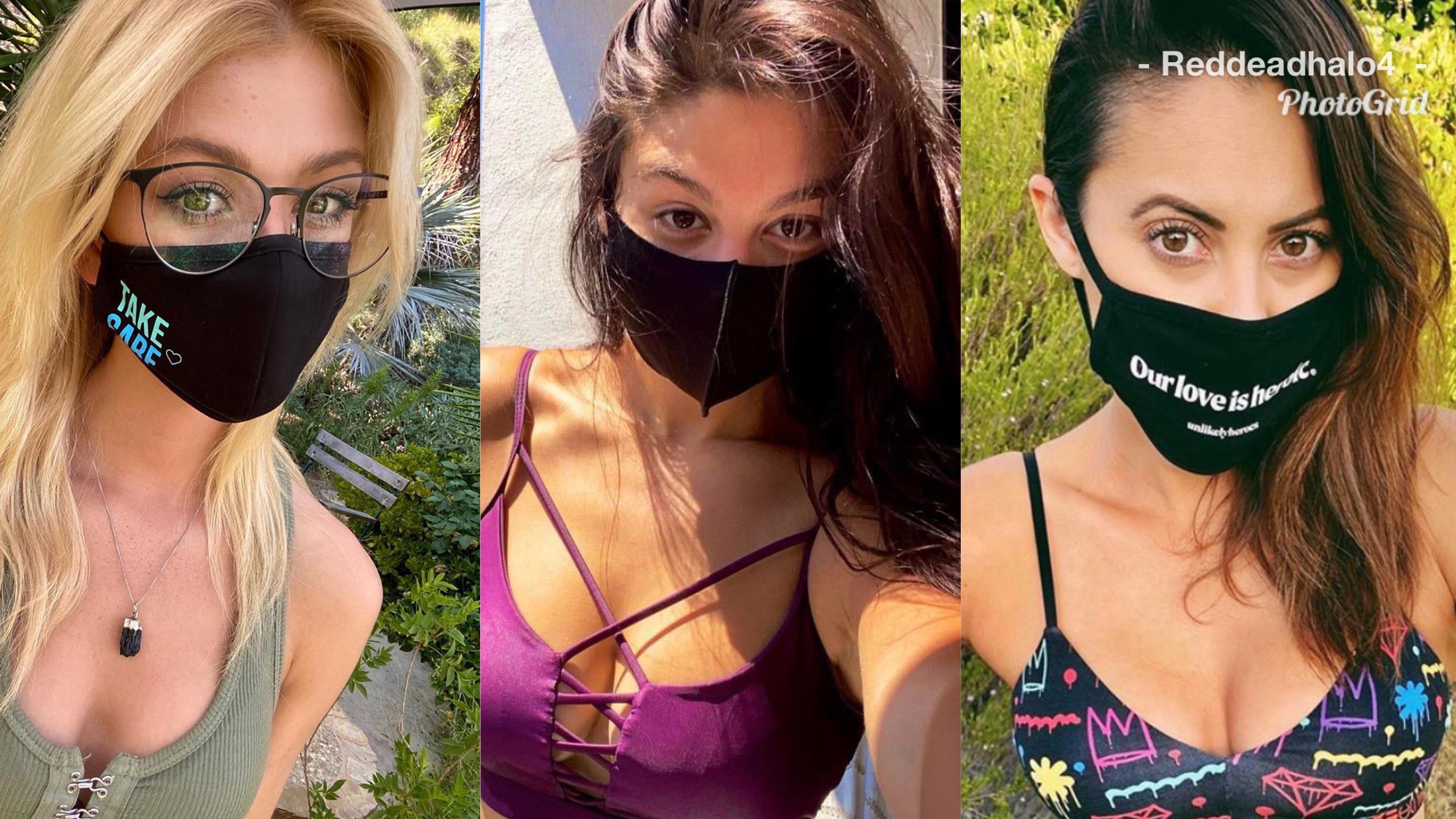 Sun's Out, Masks Up: Katherine McNamara, Kira Kosarin, Francia Raisa | Scrolller