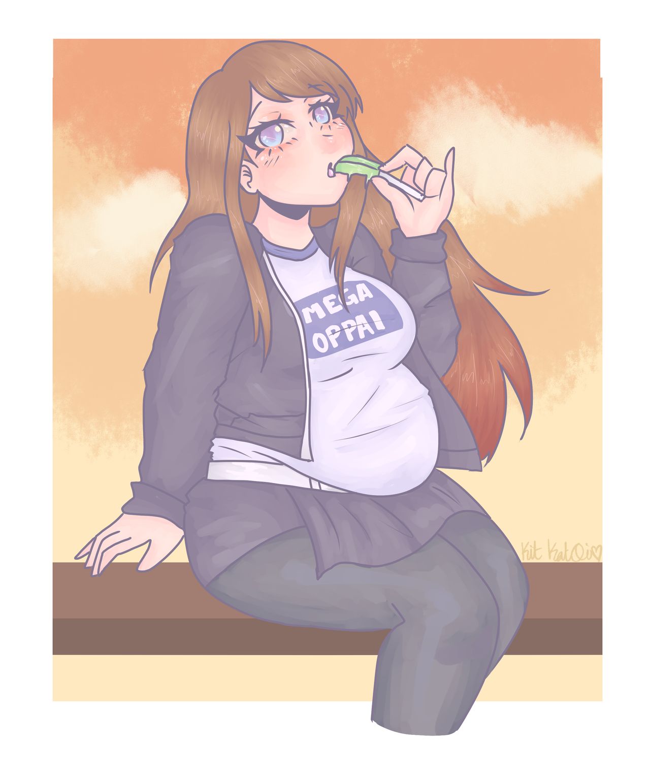 Sunset snack by KitKatOi | Scrolller