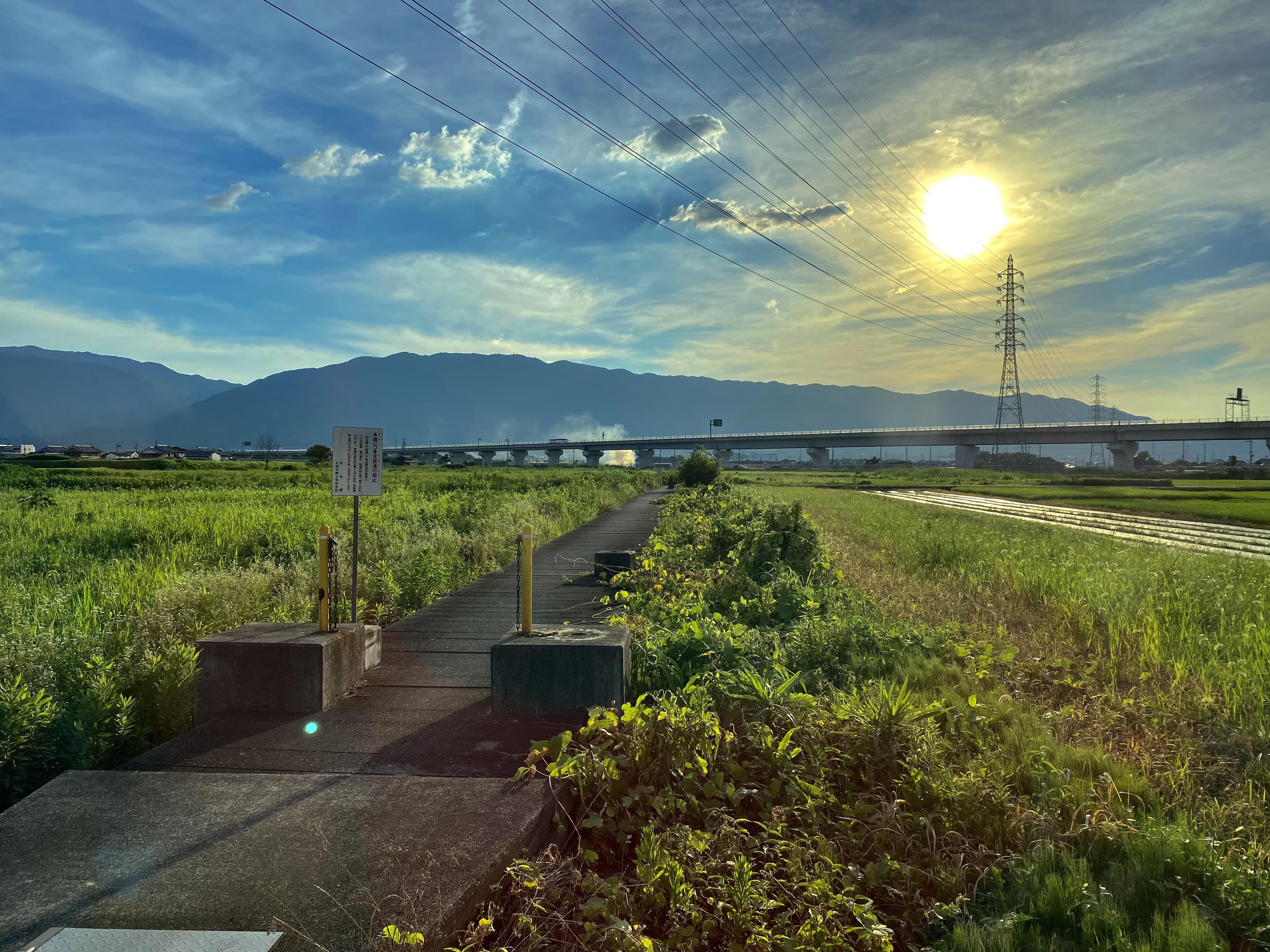 Sunsetting in the Nara countryside. | Scrolller