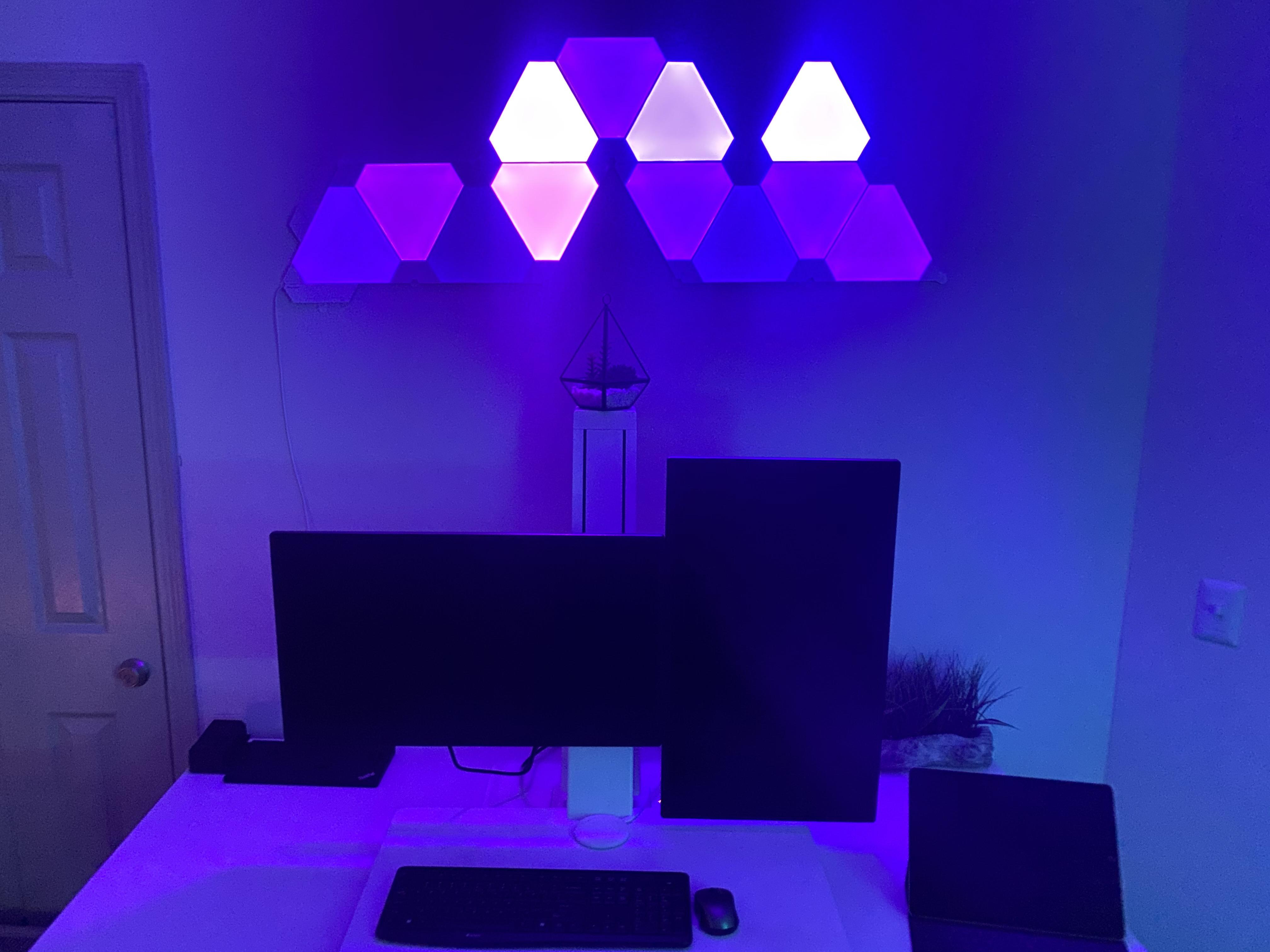 Super clean apartment home office setup. Any suggestions? This will mainly be used for work ...