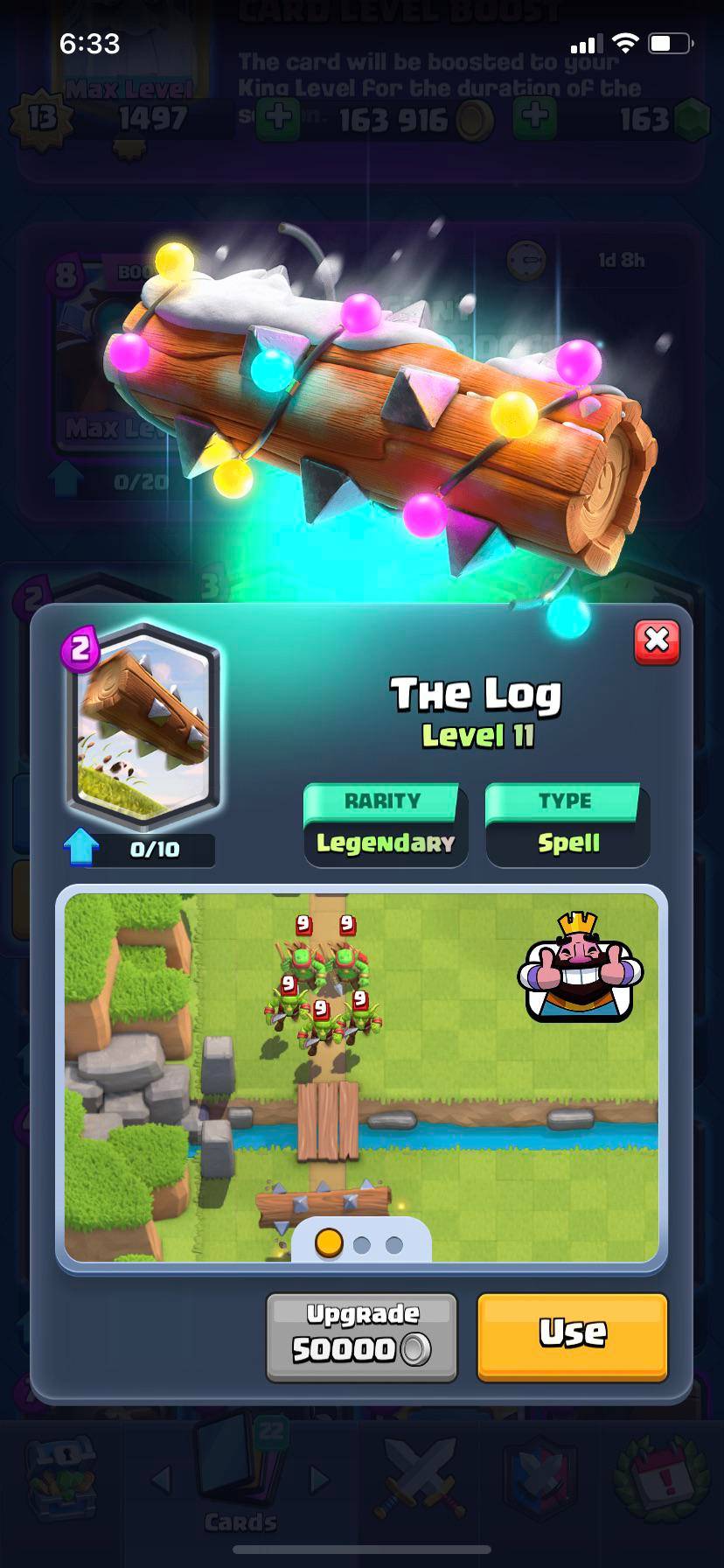 Supercell, please make this a star level skin for the Log! | Scrolller