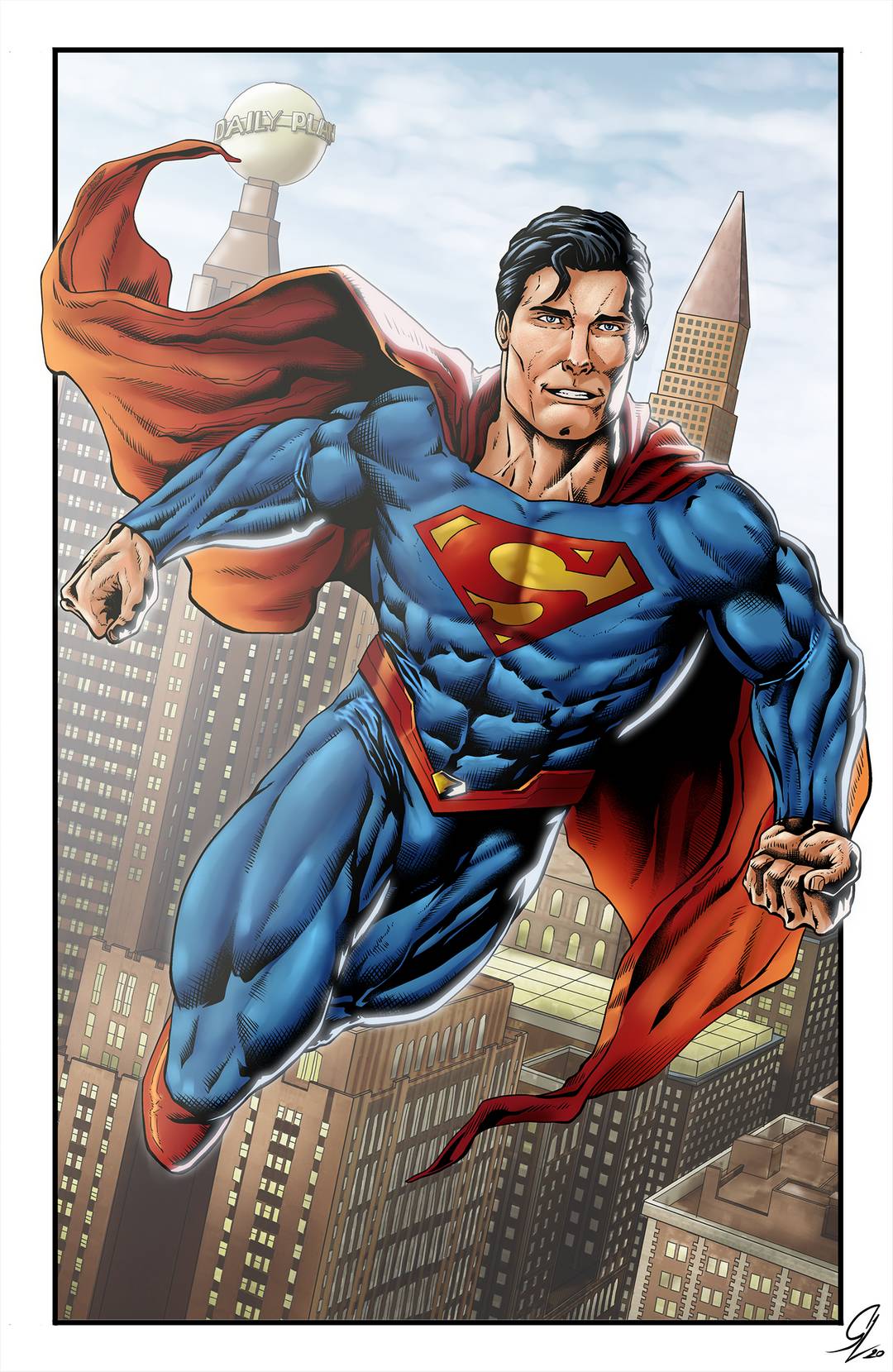Superman Fan Art by me. | Scrolller