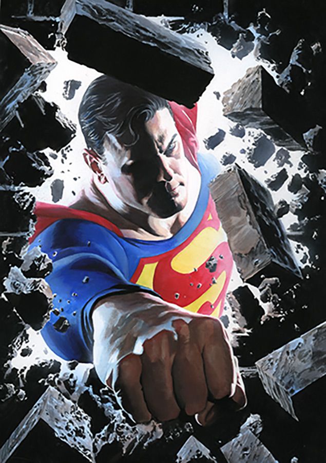 Superman - Strength by Alex Ross | Scrolller