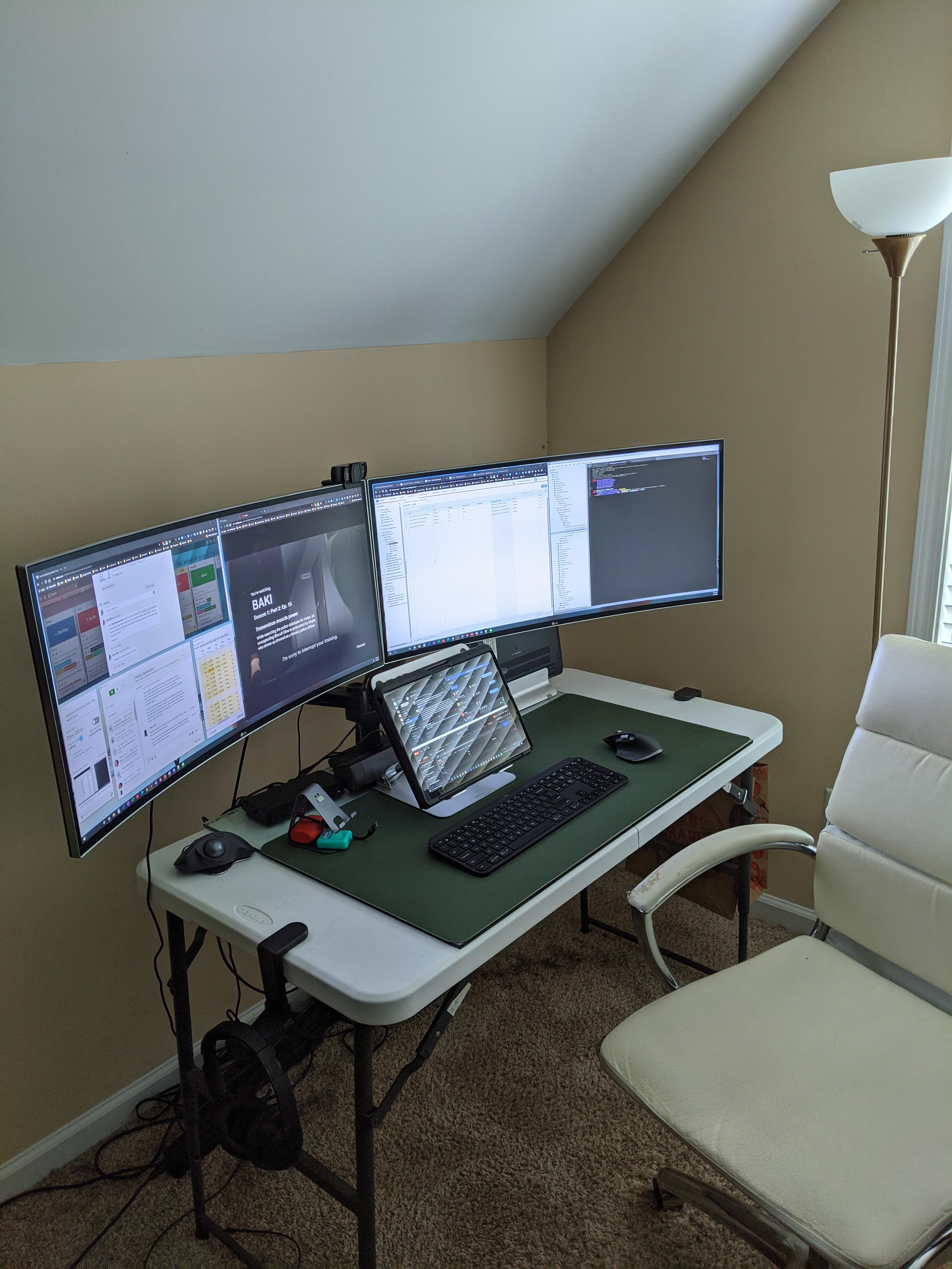 Surface pro 7 WFH desk setup upgrade | Scrolller