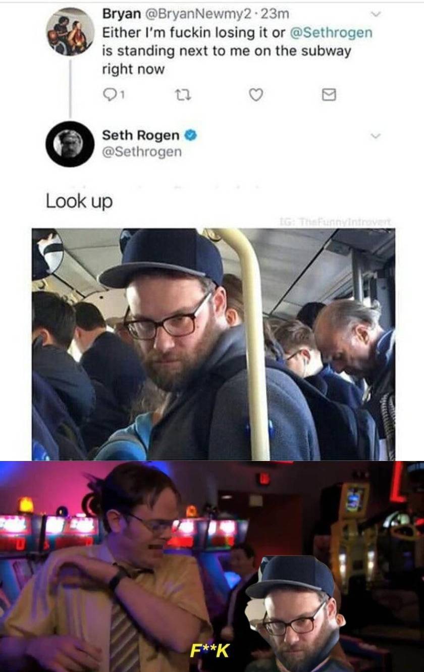 Surprise Seth! | Scrolller