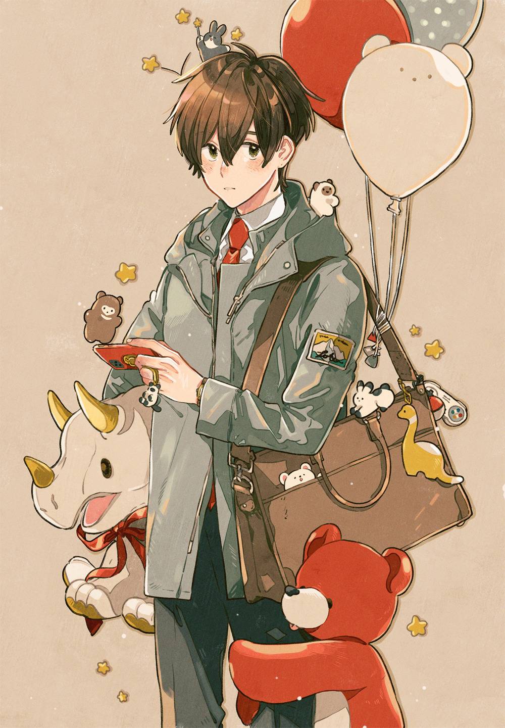 Surrounded by his favorite things [Original] | Scrolller