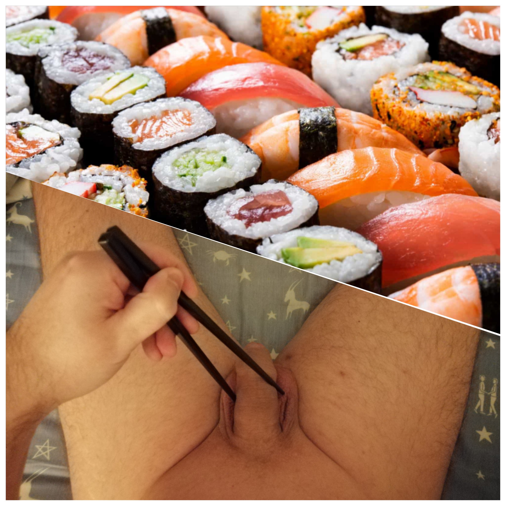Sushi anyone? 🍣🥢 | Scrolller