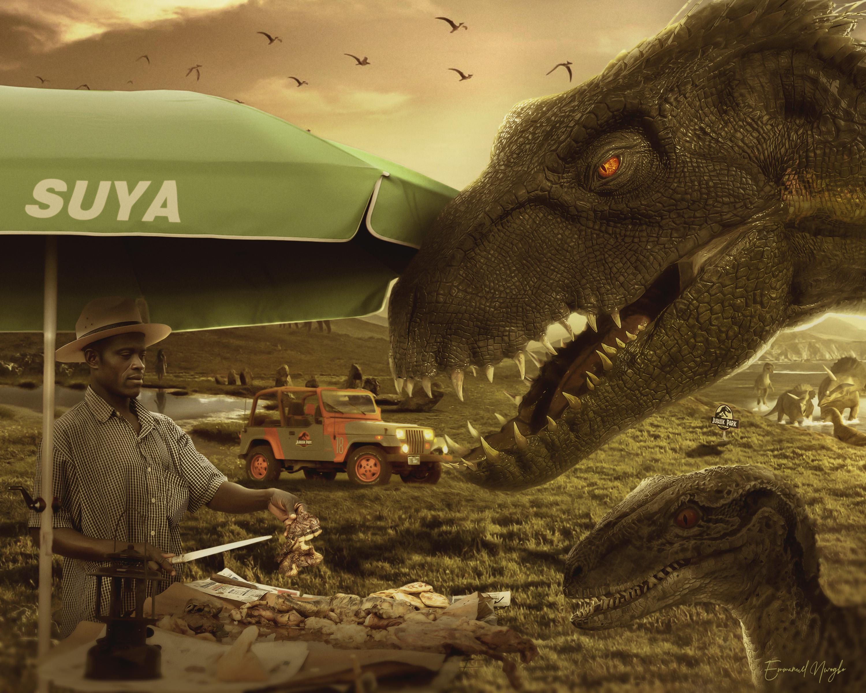 Suya Man Series Part 5: Did you know there is a Suya Man at Jurassic ...