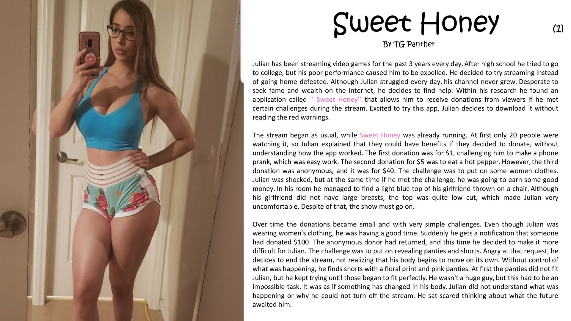 ''Sweet Honey'' TG Caption by TG Panther | Scrolller