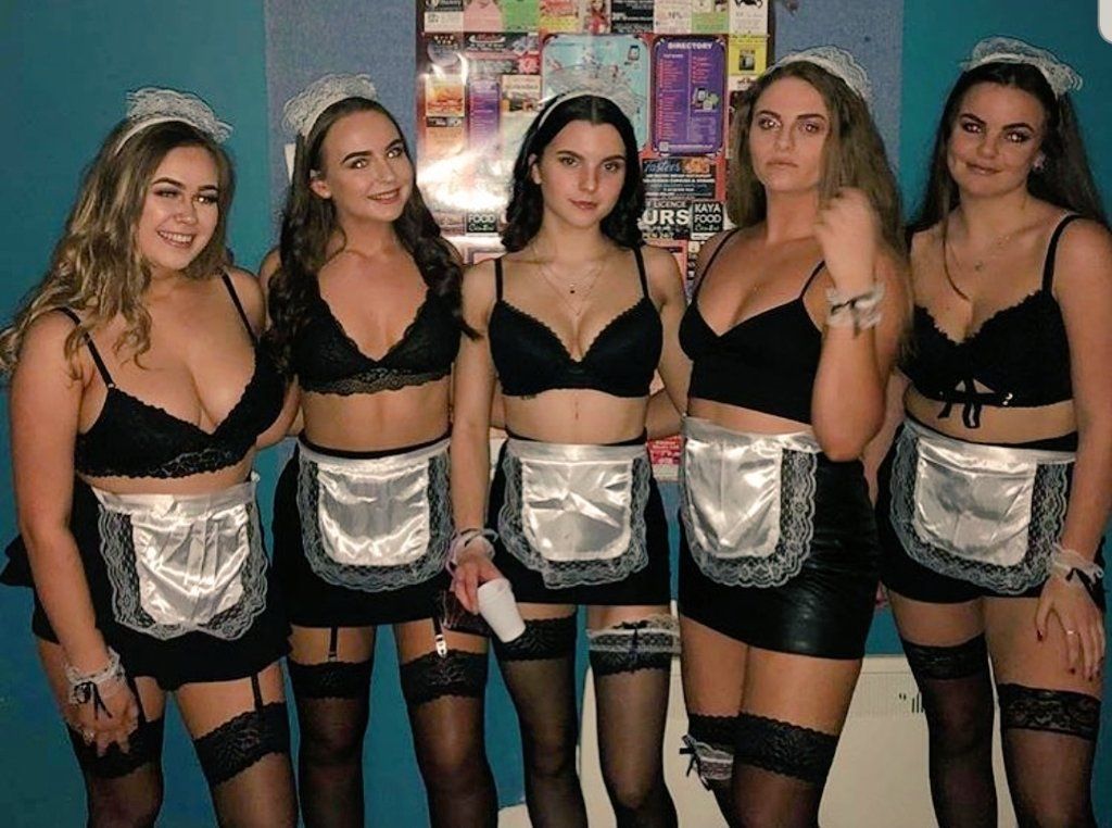 sweet jesus, more french maids. | Scrolller