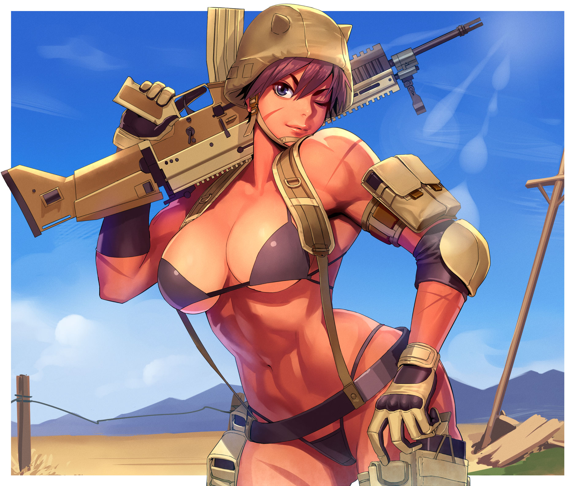 Swimsuit Soldier | Scrolller