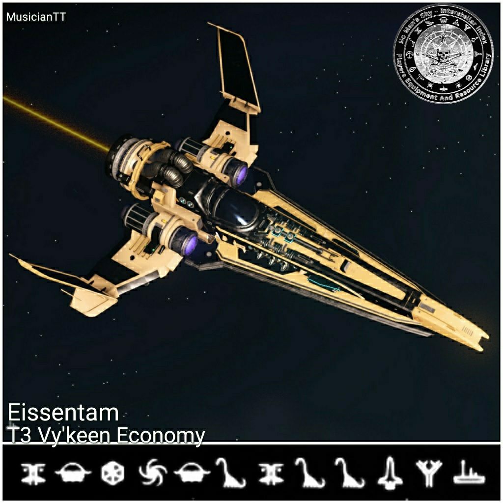 T1 Two Shades of Beige or Sandy Color Long Nose Fighter with Chrome. T3 Vy'keen Economy ...