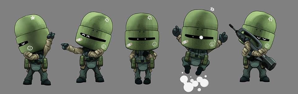Tachanka being happy! (Chibi Art from Arman Akopian) | Scrolller