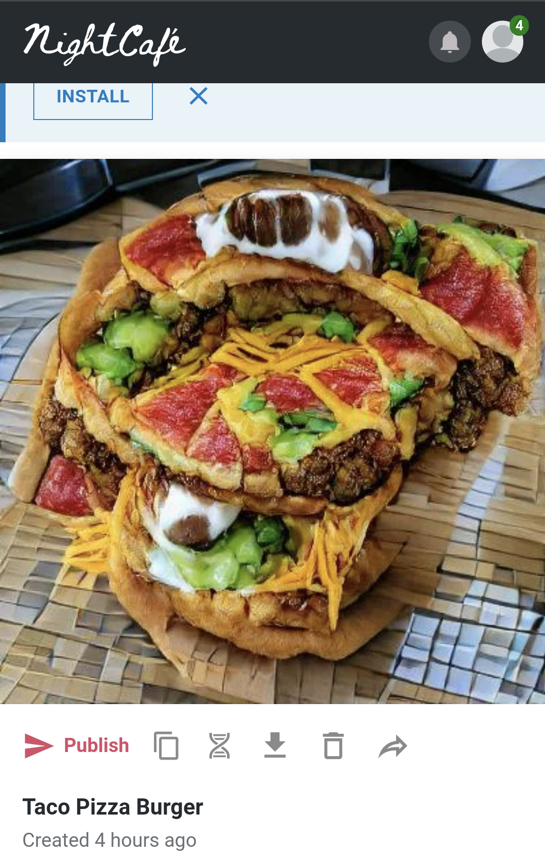 Taco Pizza Burger | Scrolller