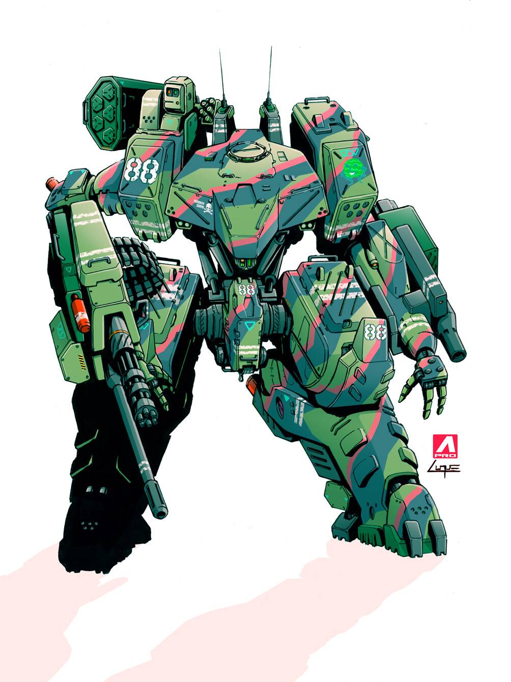 Tactical Bipedal Unit by Gabriel Luque | Scrolller