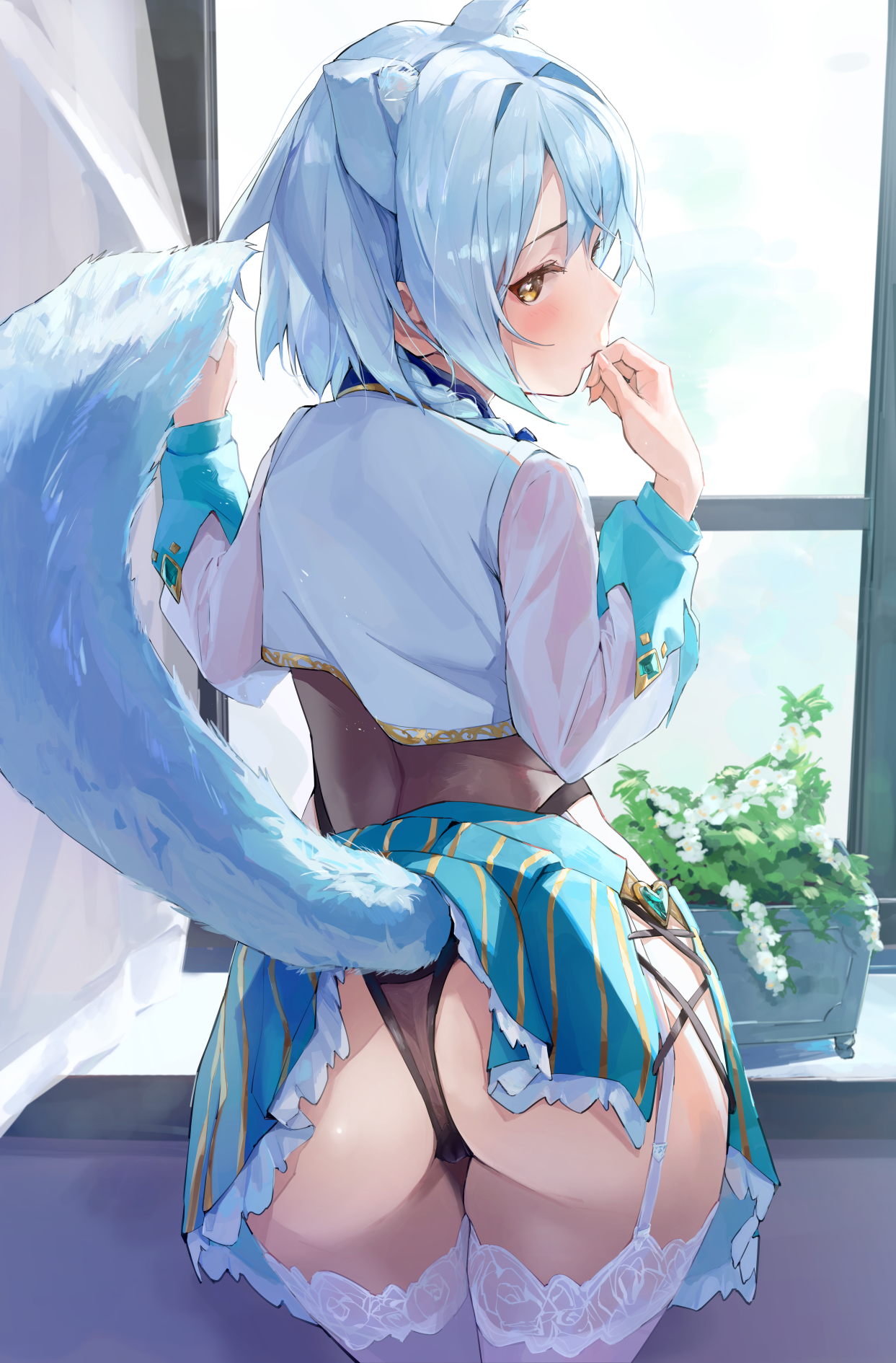 Tail Skirt Lift [Original] | Scrolller