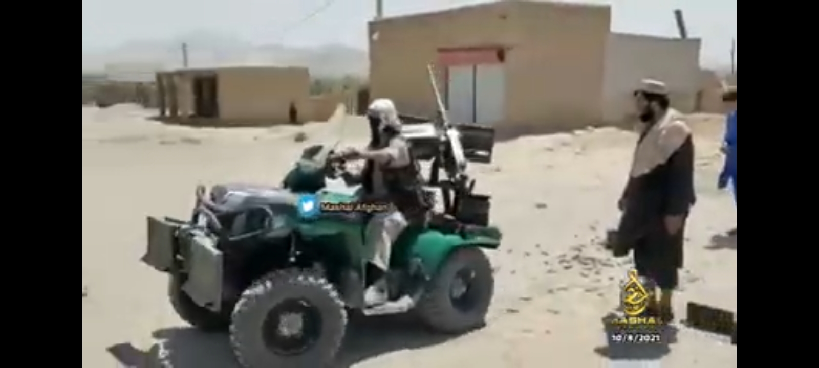Taliban fighter with a 4 Wheeler technical, Baghlan Providence | Scrolller