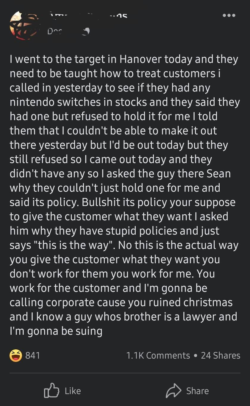 Target ruined her Christmas. | Scrolller