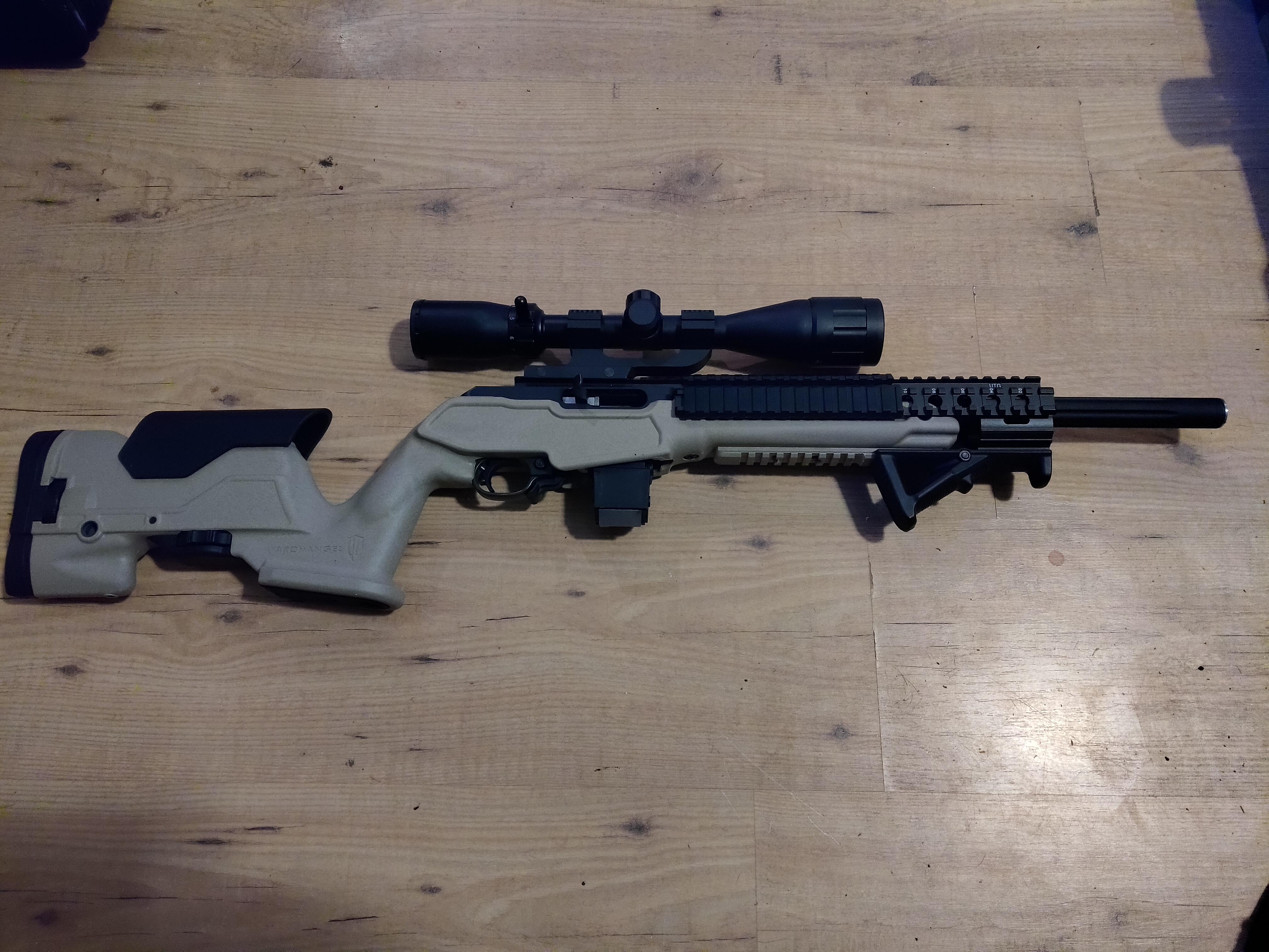 Tarkov inspired 10/22 M1A clone. | Scrolller