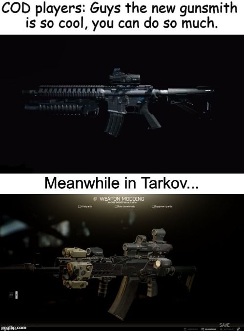 Tarkov memes r fun | Scrolller