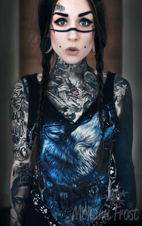 Tattoos and warpaint | Scrolller