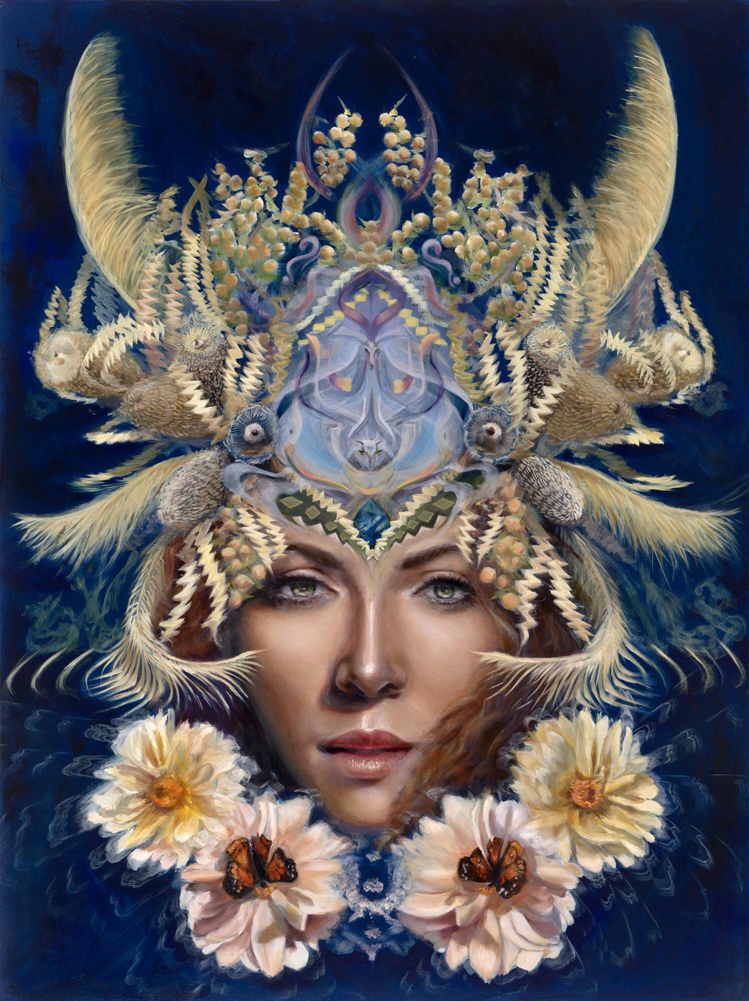 Taurus, Sofia Venegas, oil on canvas, 2020 | Scrolller