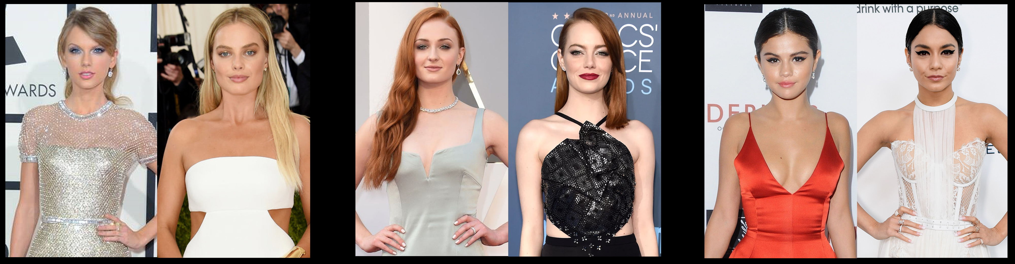 Taylor/Margot, Sophie/Emma, Selena/Vanessa: Each pair shares: Facial with cum makeout, Pussy ...