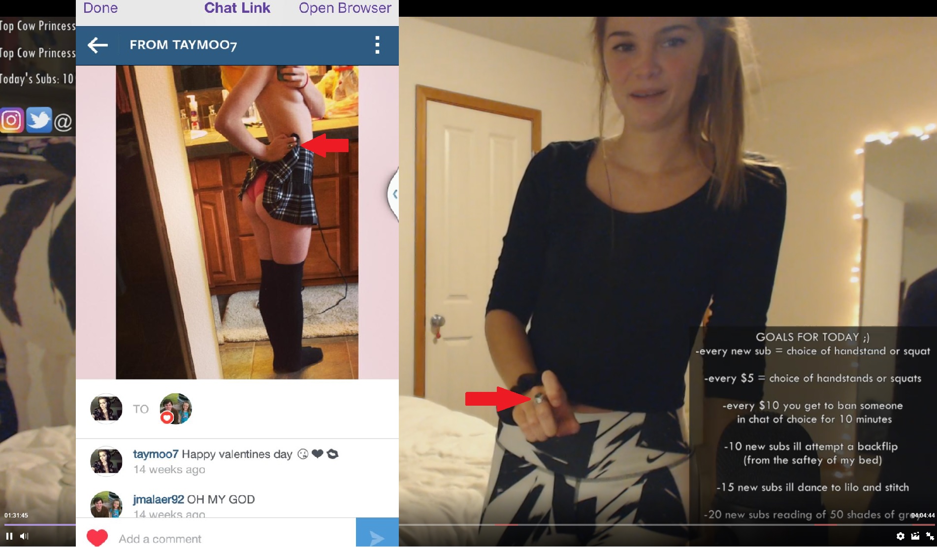 Taymoo's Butt | Scrolller