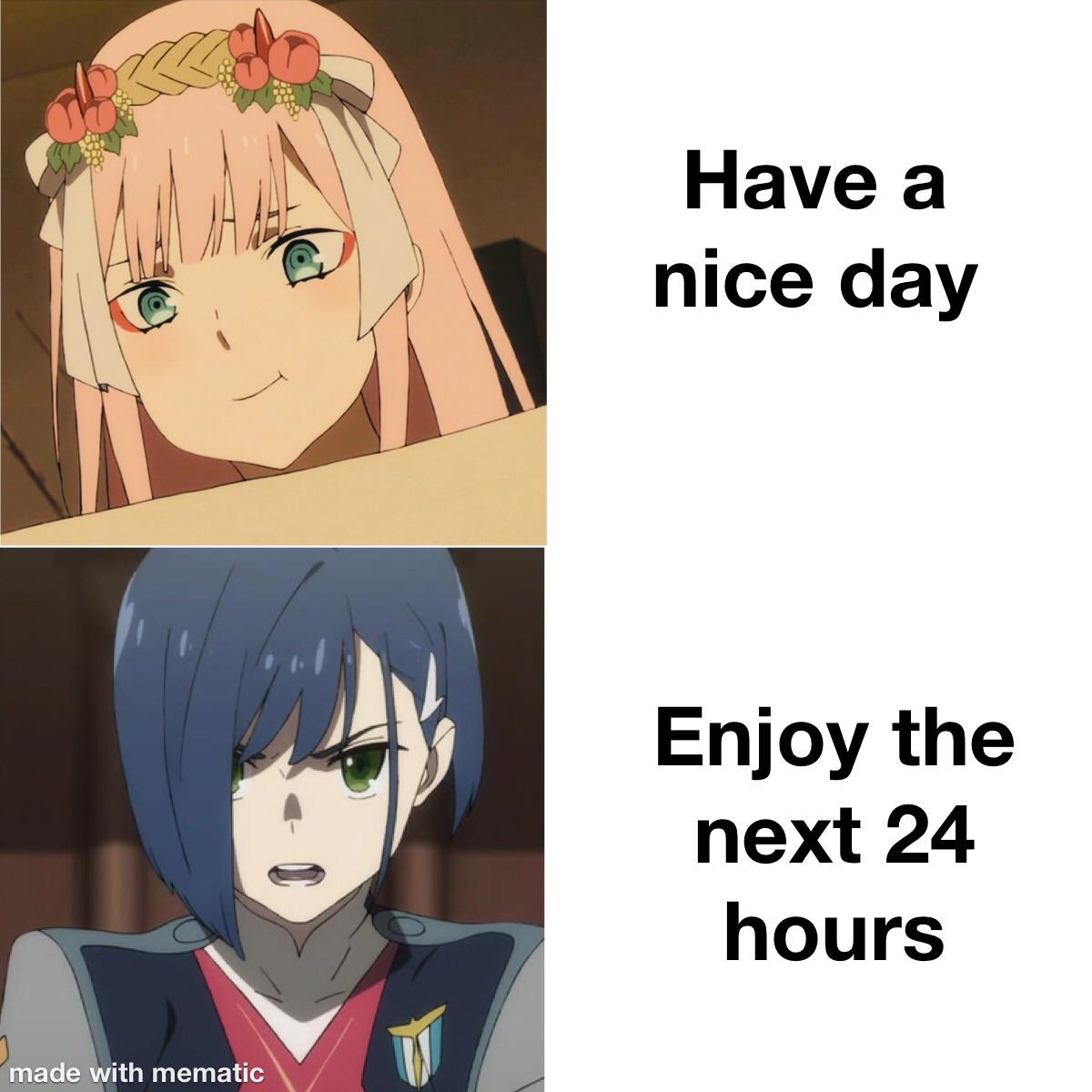 Tbh the second one sounds like a threat. | Scrolller