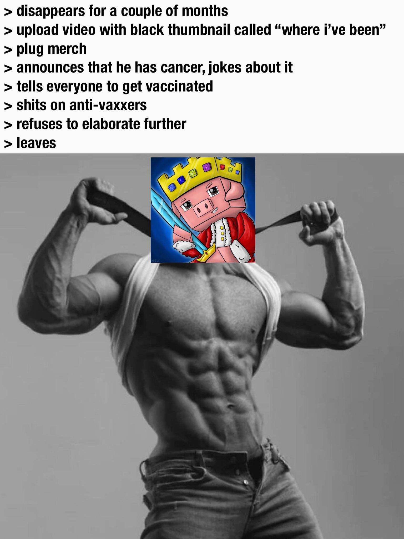 Technoblade is on his sigma male grindset | Scrolller