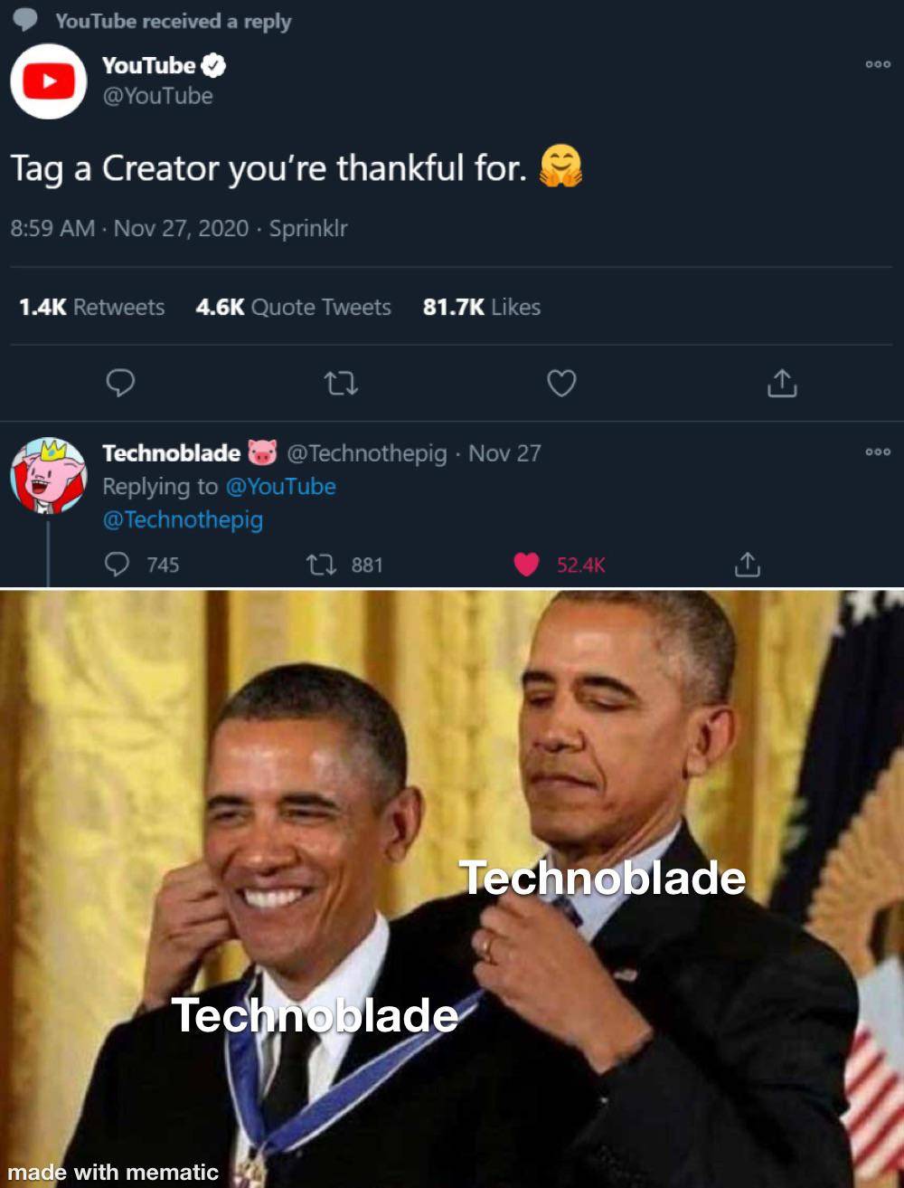 Technoblade never dies | Scrolller