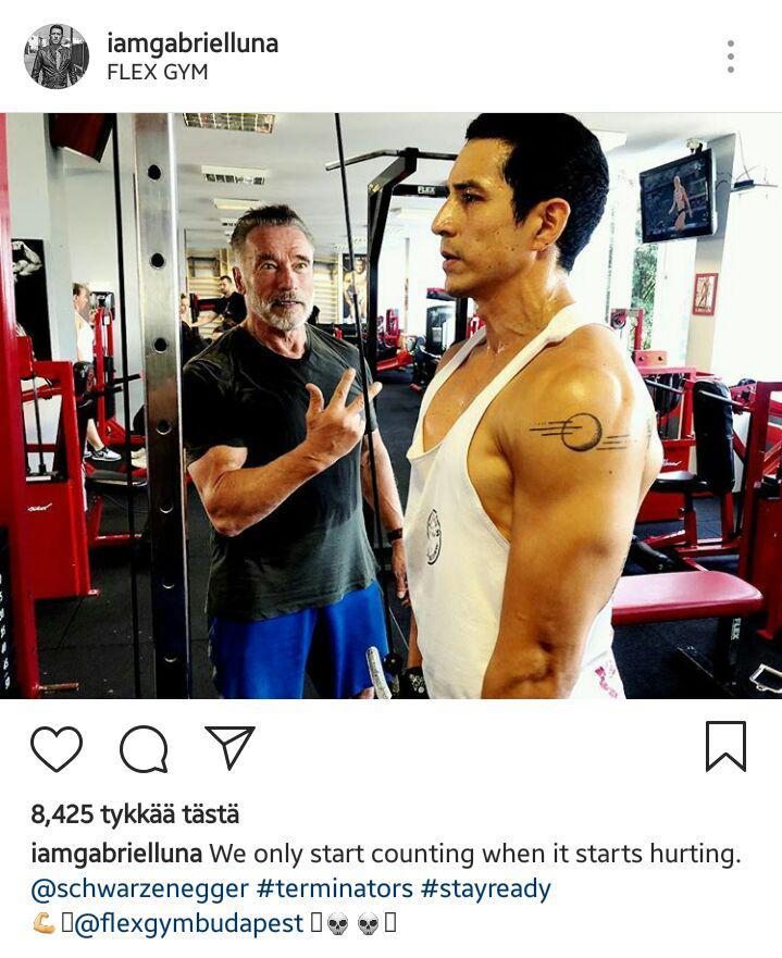 Terminator at the gym | Scrolller