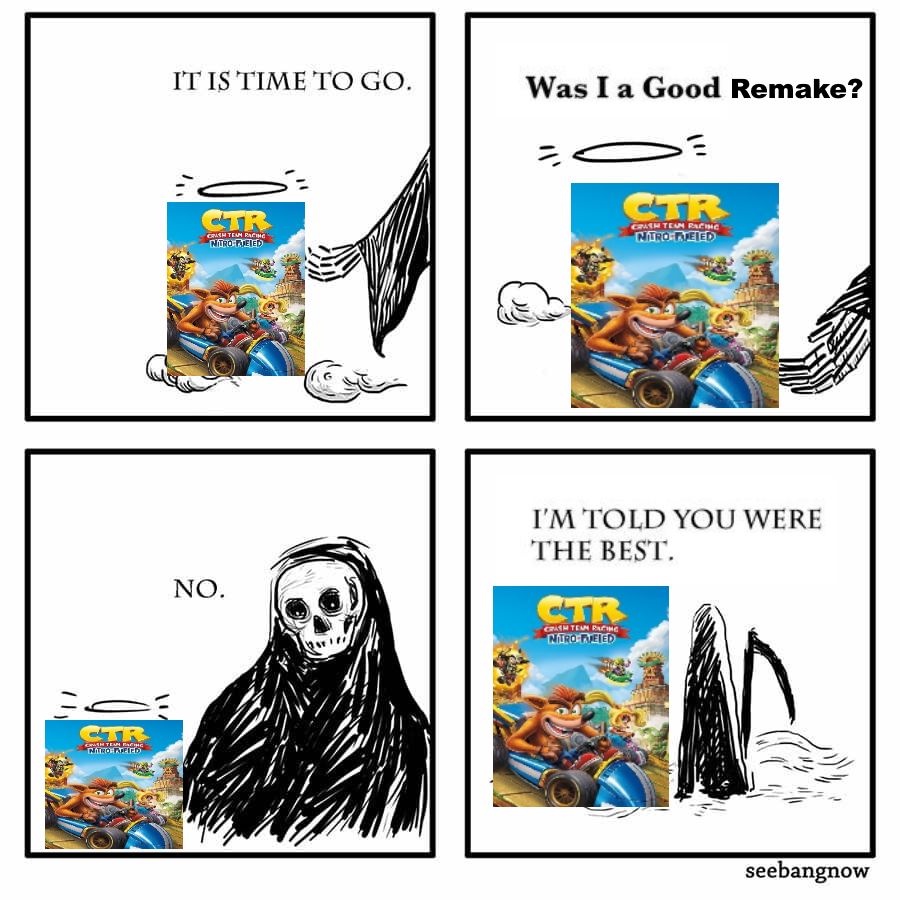 Thank you Beenox for making CTR Nitro Fueled one of the best Racing/Crash games ever. | Scrolller