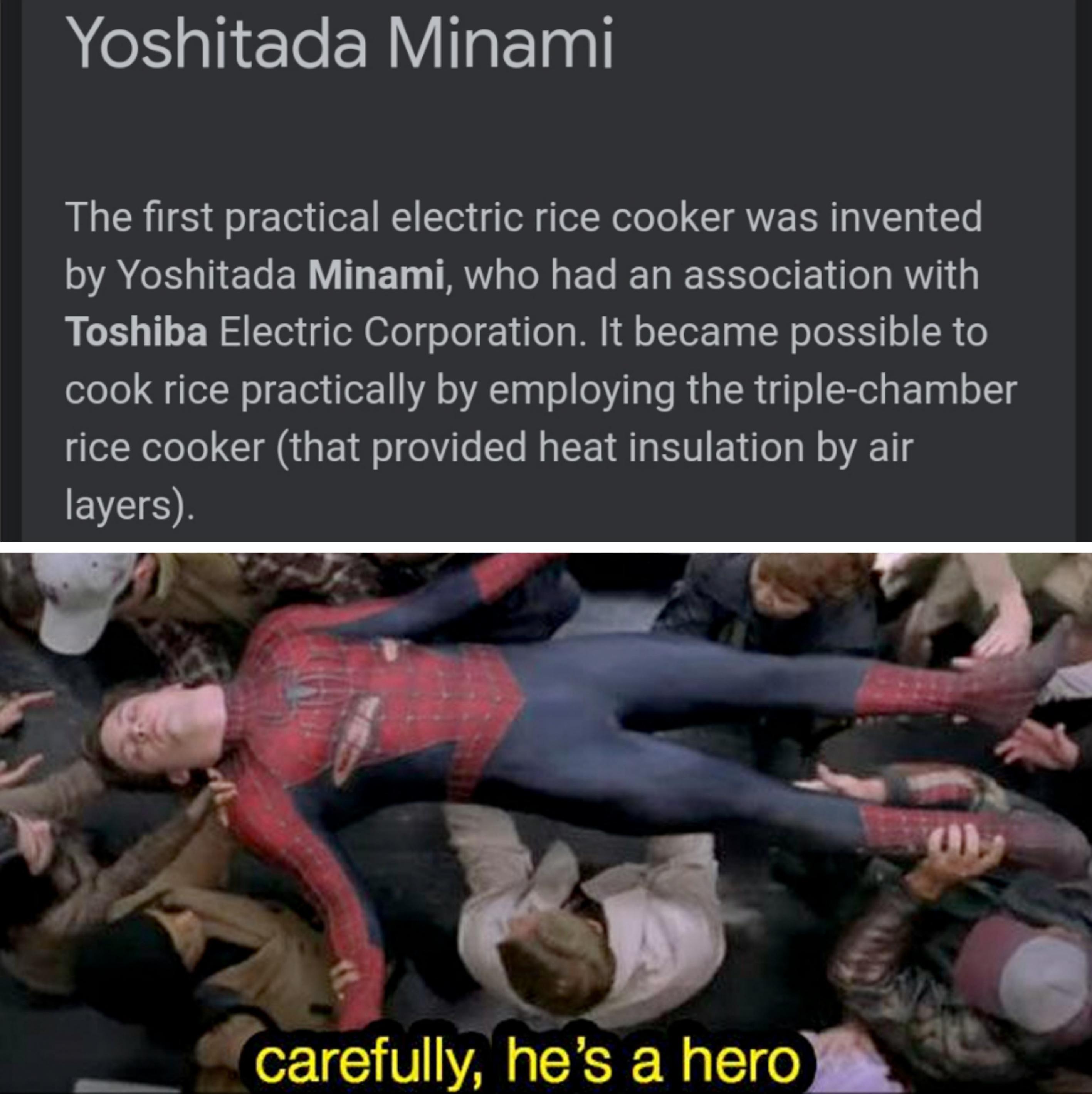 Thank you inventor of rice cooker | Scrolller