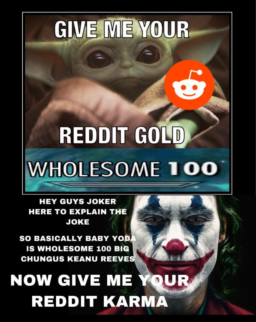 Thanks for explaining the joke Mr Joker! | Scrolller