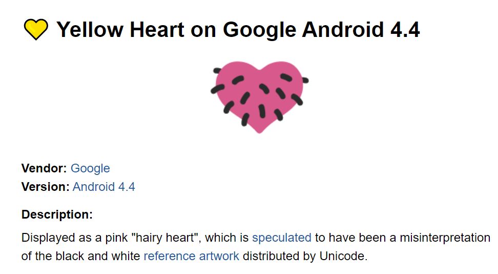 Thanks, I hate hairy heart emoji | Scrolller