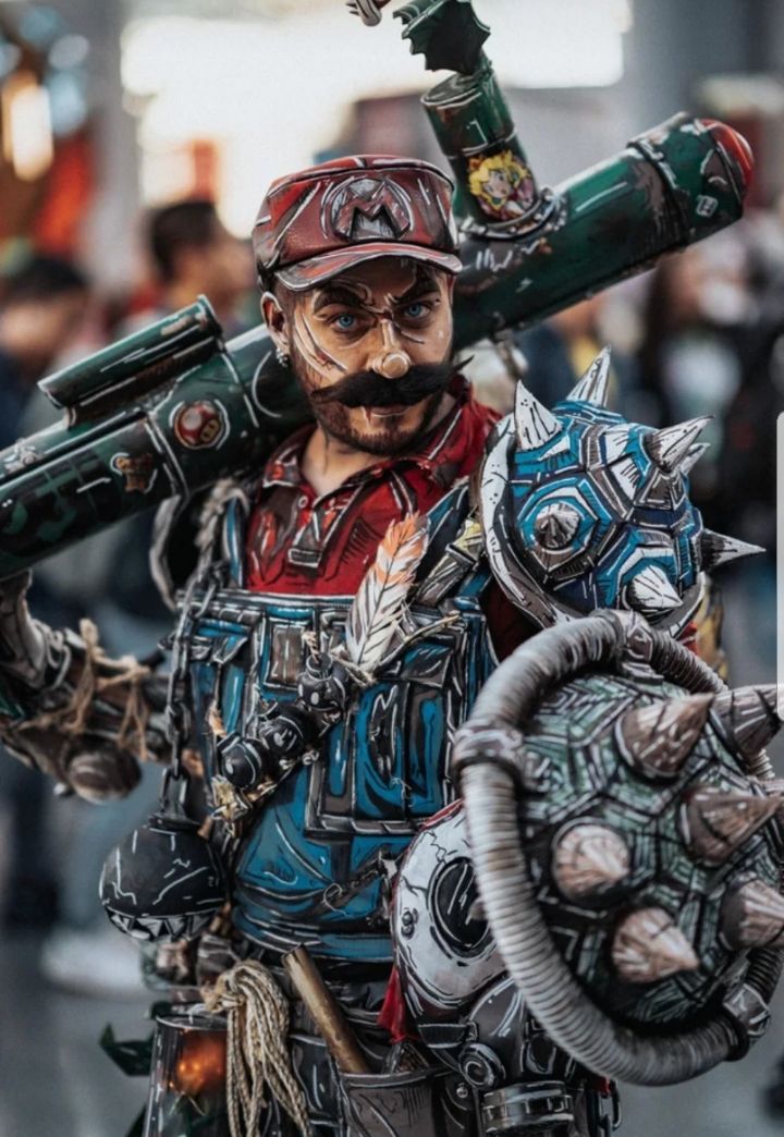 Thanks, i love mario x borderlands cosplay | Scrolller