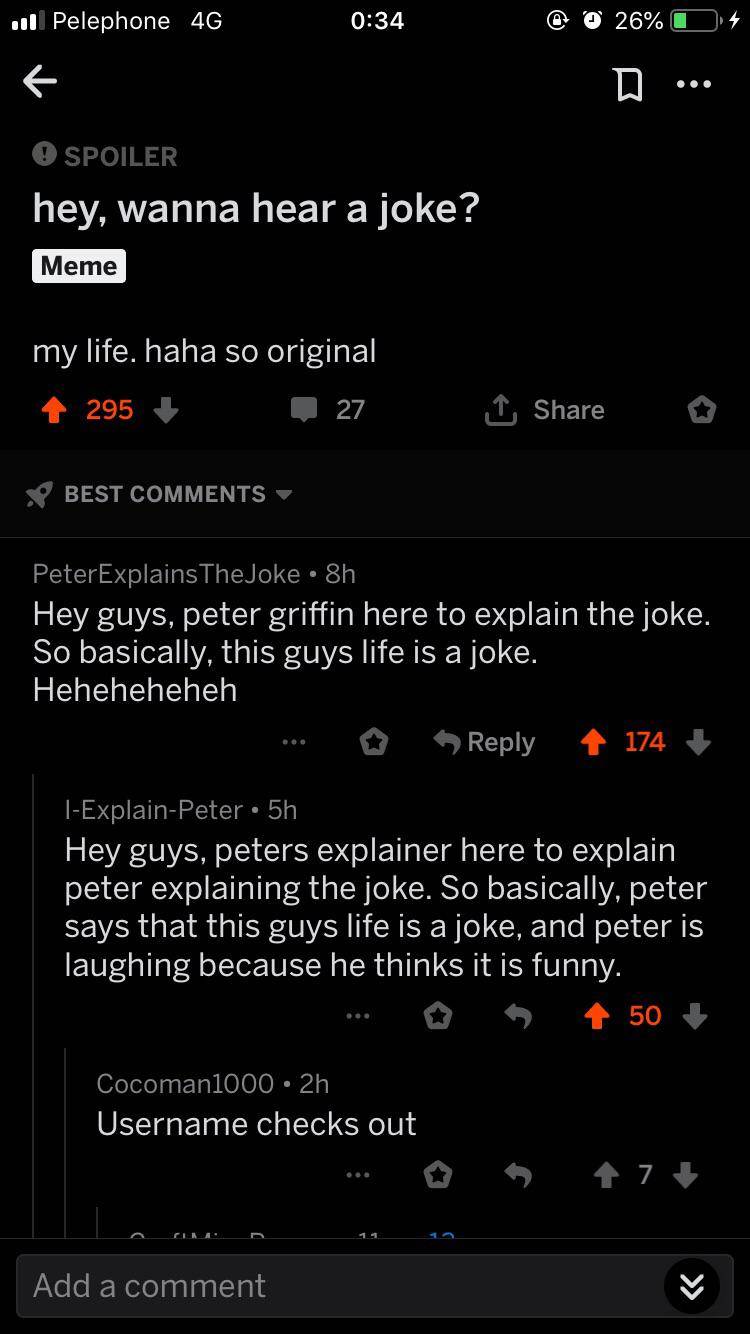 Thanks Peter and Peter explainer | Scrolller