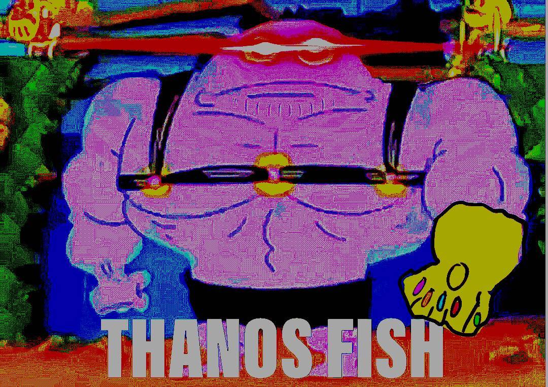 Thanos Fish. | Scrolller