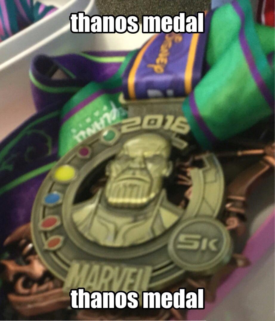Thanos medal Thanos medal | Scrolller