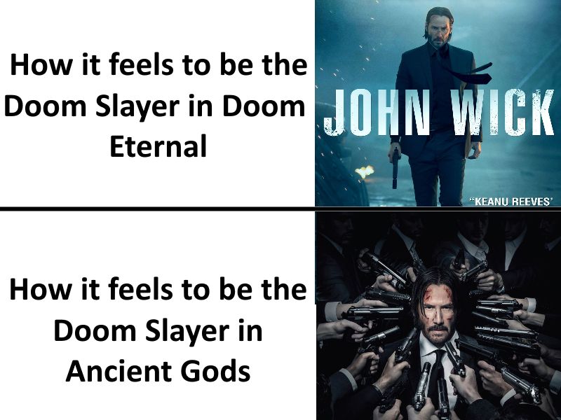 That DLC was pretty fun tho, not gonna lie. Actually made me a better player in DOOM all ...