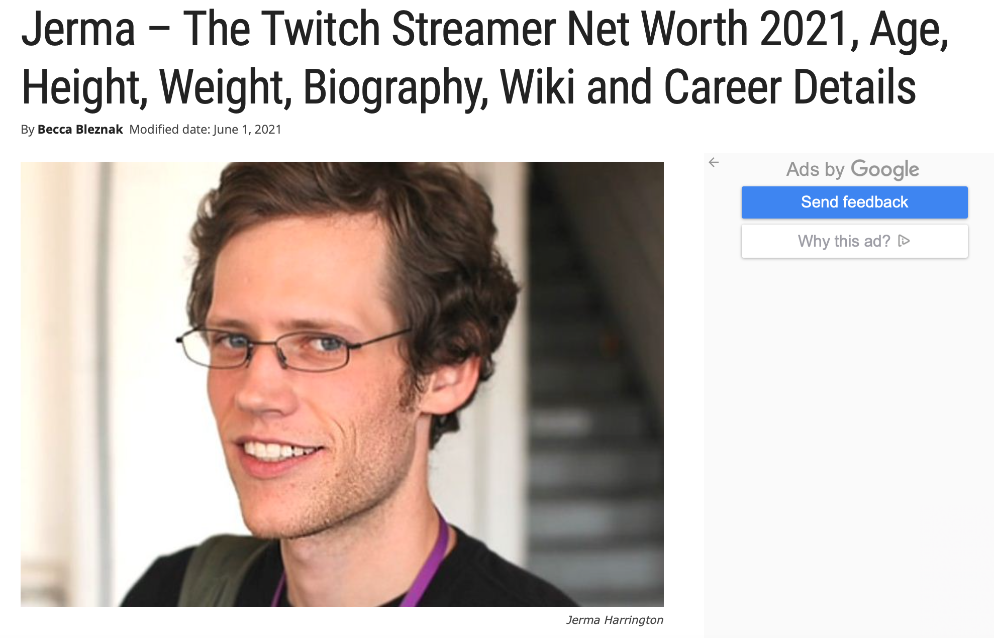 That famous streamer Jerma985 did a face reveal recently, did you see that? | Scrolller