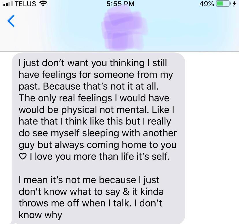 That first text message when she told me she wanted to open our marriage 🥵 | Scrolller