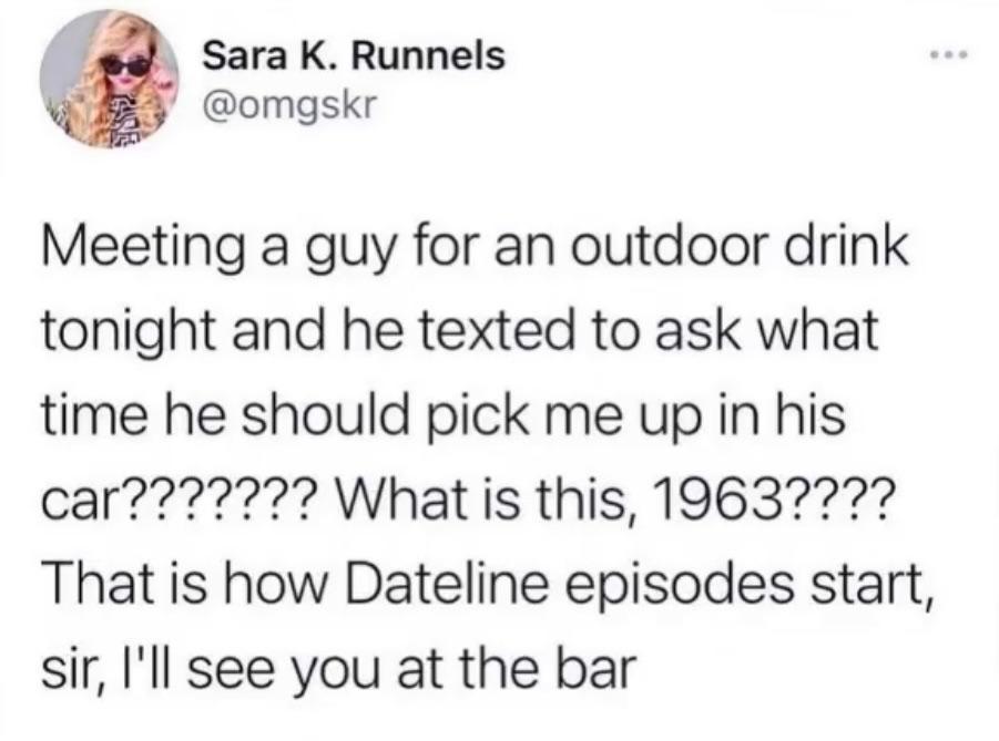 That is how Dateline episodes start… | Scrolller