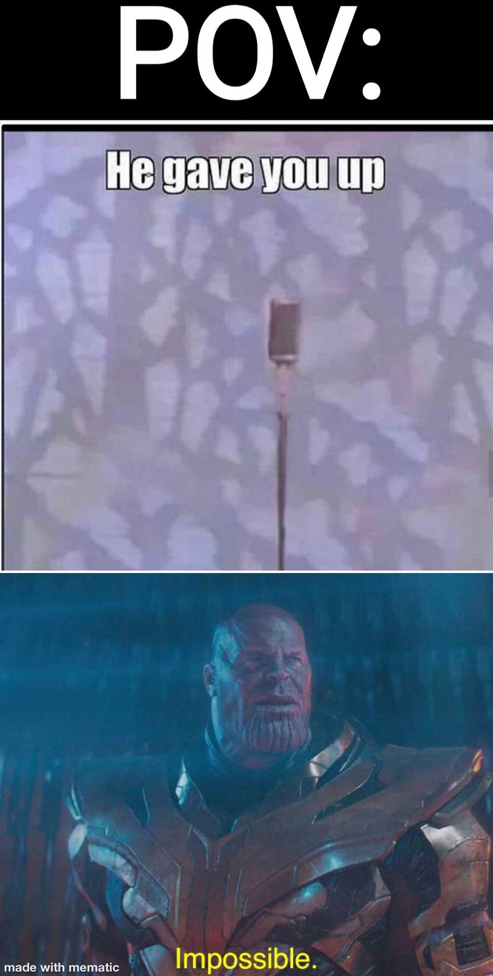 That’s impossible! | Scrolller