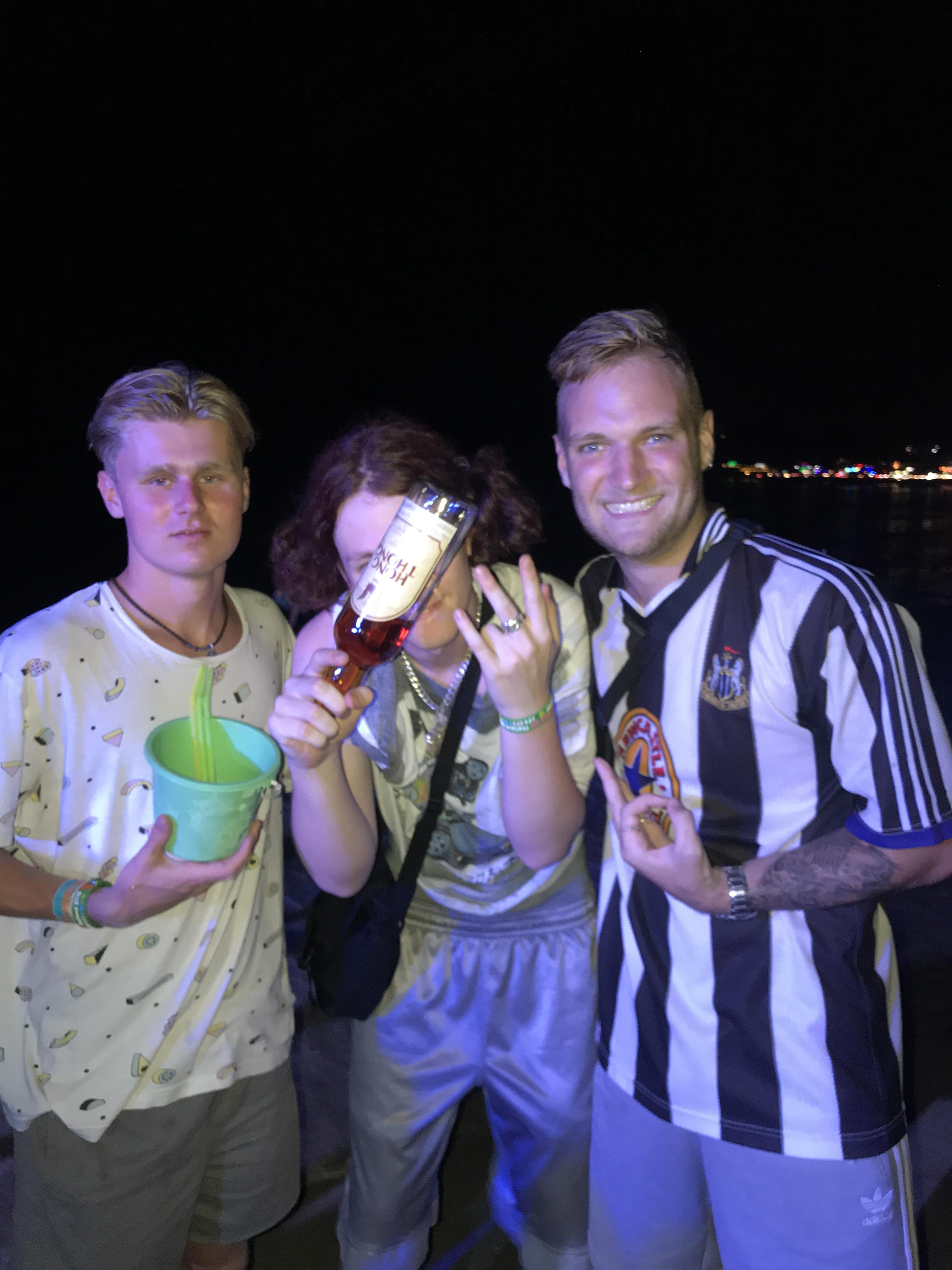 That time I met Bladee and Thaiboy on a beach in Thailand. Same island where Victim and Obedient ...
