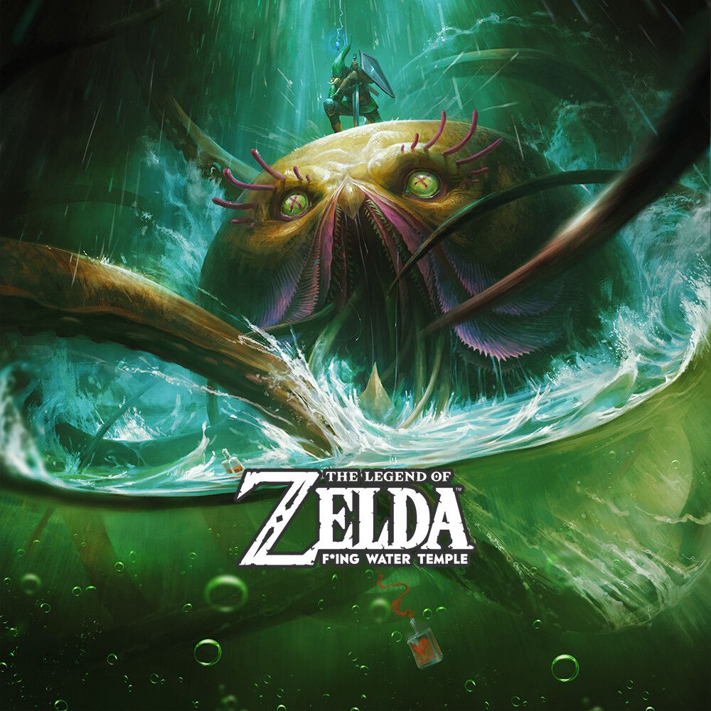 Link: The Water Temple by Bjorn Hurri | Scrolller